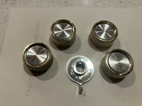 Set 4 Heathkit Vintage Tube Audio ORIGINAL KNOBS & Lever Paddle Knob | eBay
