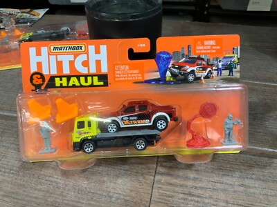 MATCHBOX HITCH &HAUL '16 CHEVY COLORADO XTREME FLATBED KING TOW TRUCK ...
