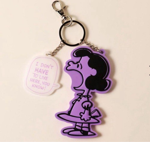 Peanuts Lucy Rubber Keychain Snoopy | eBay