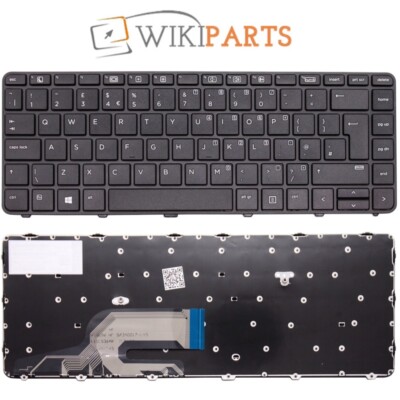 For HP Probook 430 G3 440 G3 445 G3 NONBacklit UK Keyboard withFrame ...