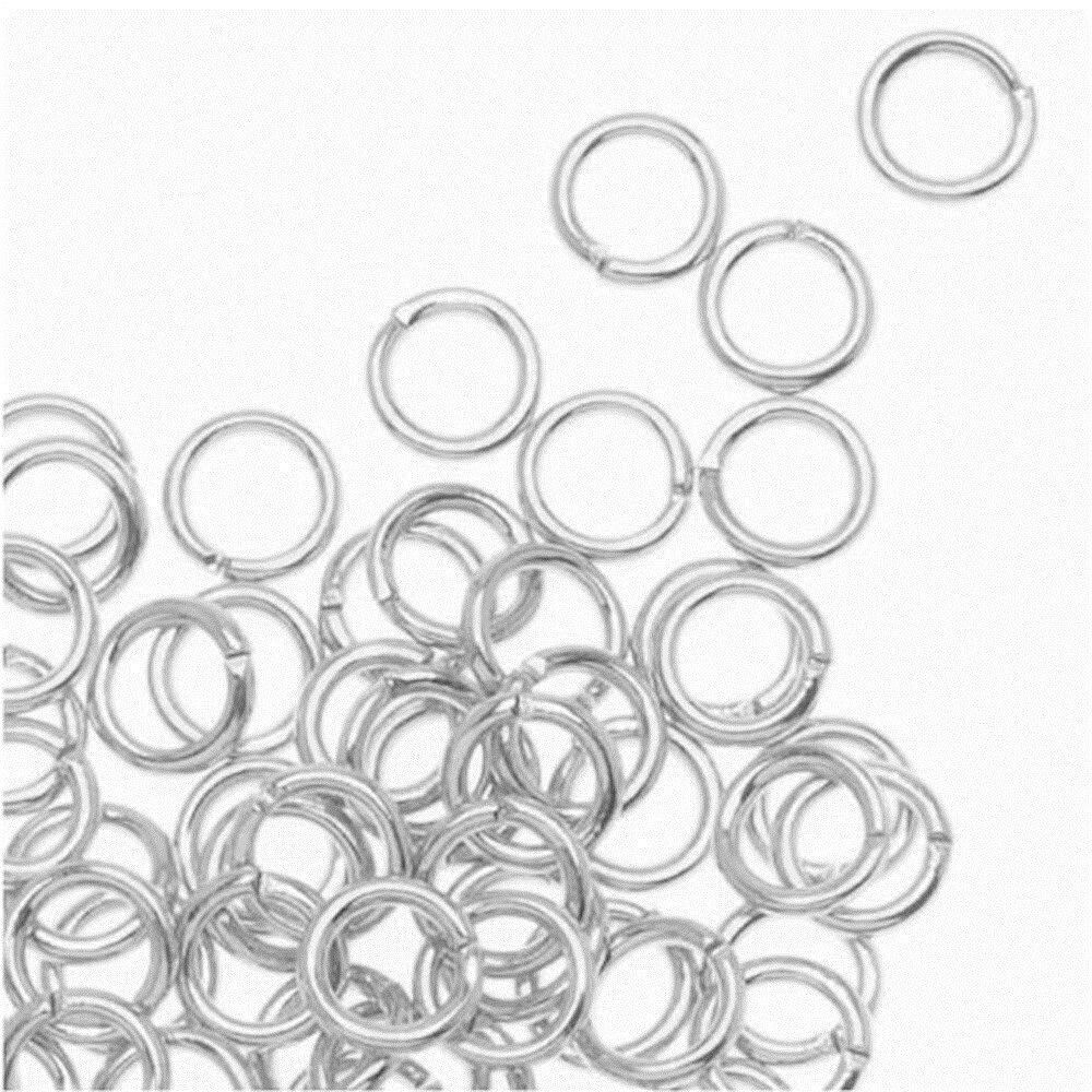 Jump Ring, Chain Maille, 560 ArtisticWire Silver 20 Gauge 1/8"(3.18 mm ...