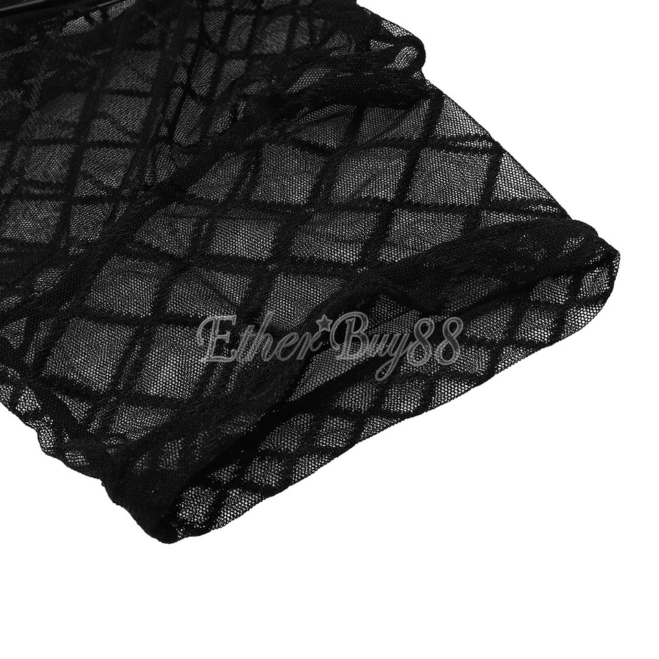 Muscle Comfy Mesh Net Fishnet Sheer Mens Vest Sleeveless Shirt Tank ...