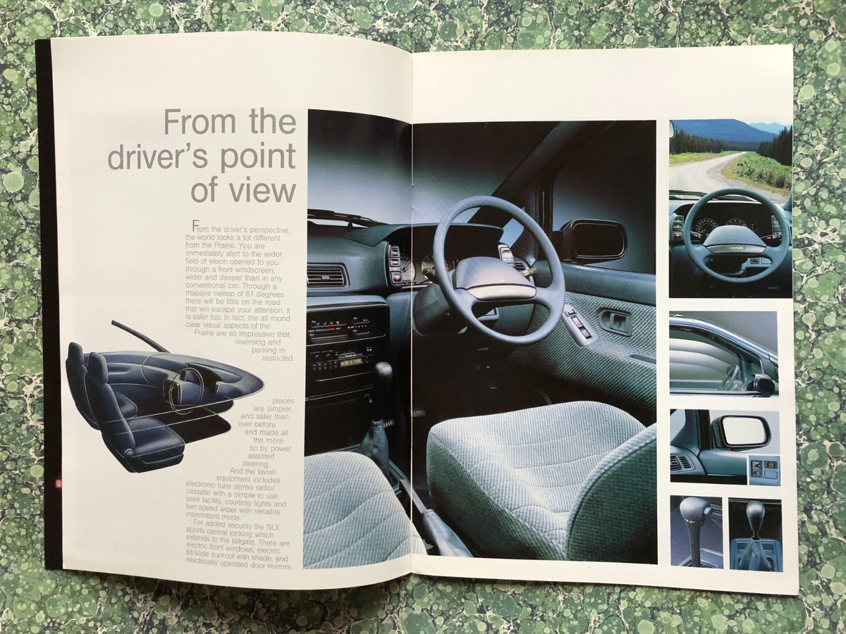 1990 Nissan Prairie Interior