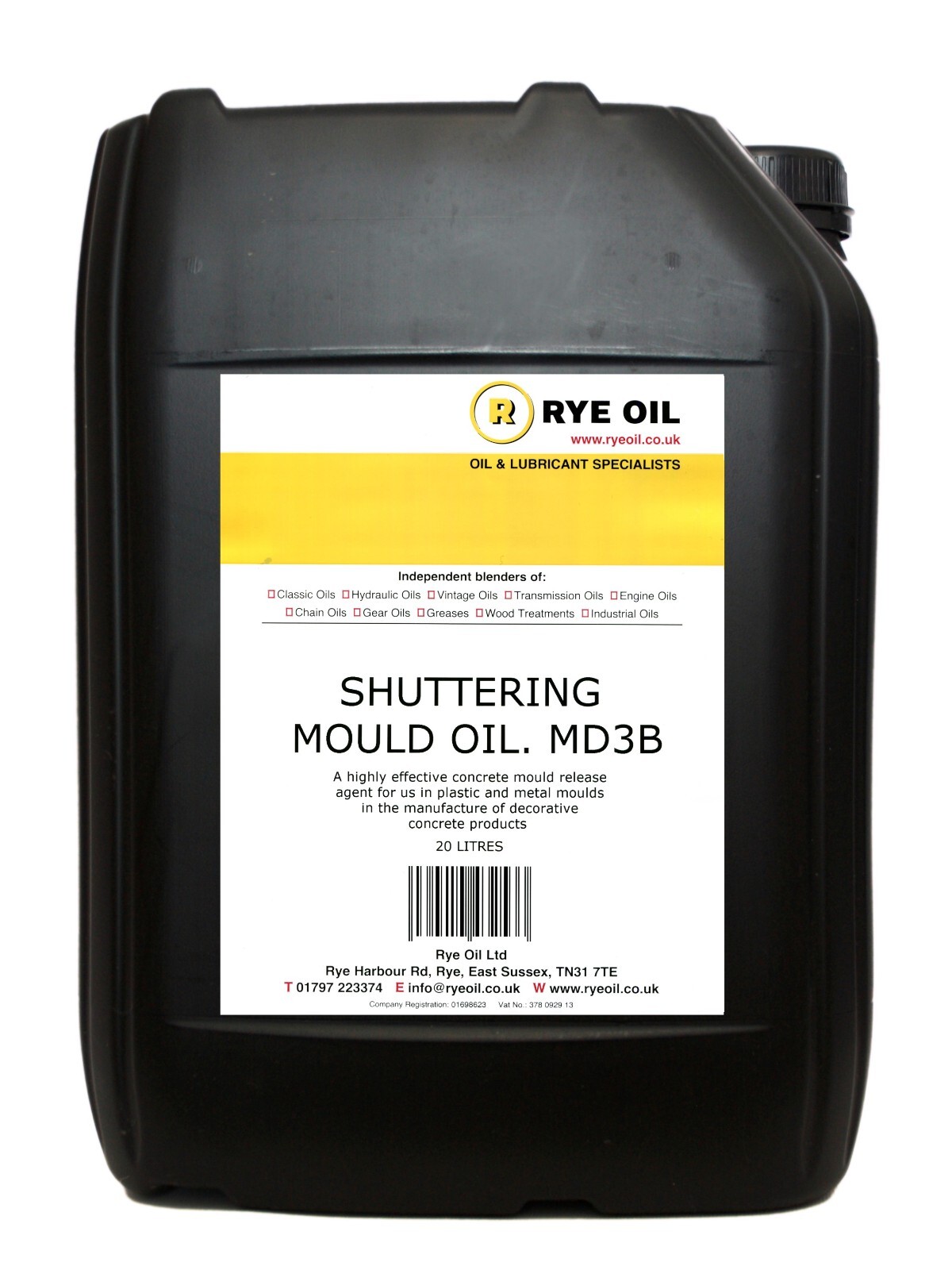 SHUTTERING OIL 20 LITRE 20l CONCRETE RELEASE OIL FOR FORMWORK | eBay UK