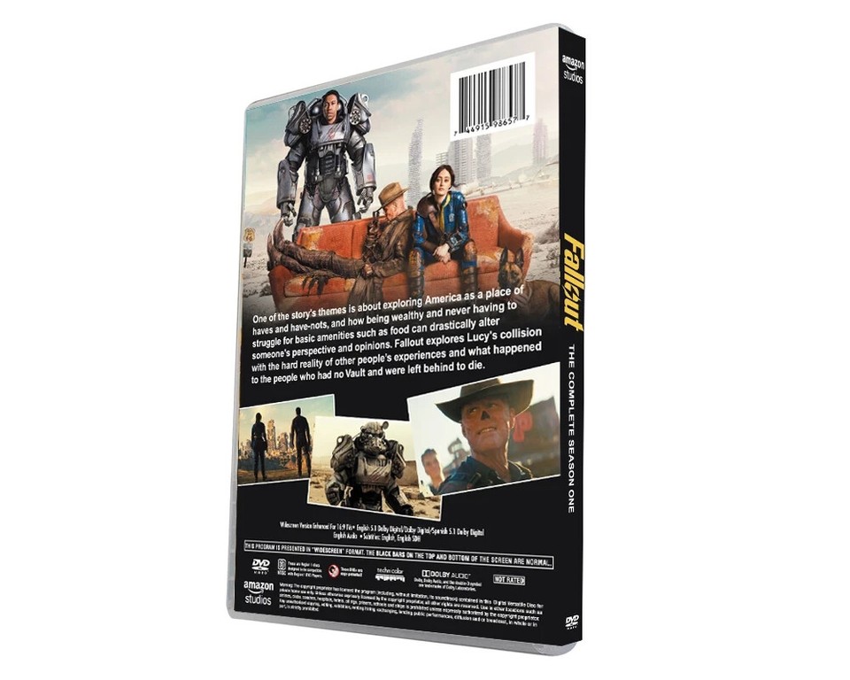 Fallout Season 1 DVD (3-Disc) English New Box Set Sealed Free Delivery ...
