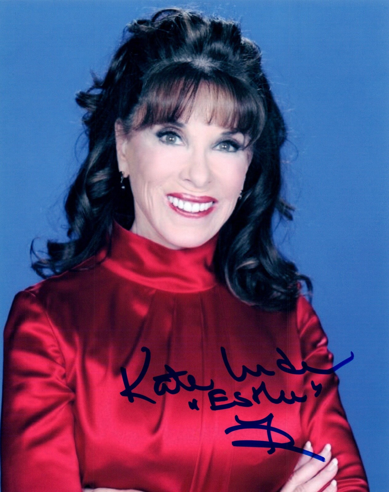 Kate Linder Signed Autographed 8x10 Photo THE YOUNG AND THE RESTLESS ...