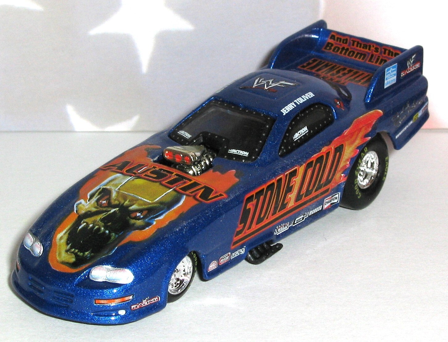 1/64 ACTION / JERRY TOLIVER / 2000 CHEVY / WWF STONE COLD STEVE AUSTIN ...
