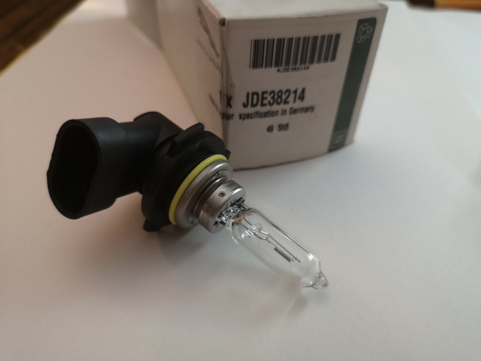 Halogen headlamp bulb Jaguar XF F-Pace JDE38214 New genuine JLR parts ...