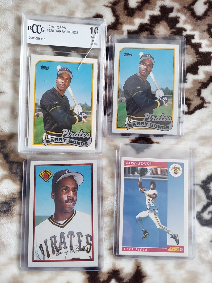 Barry Bonds Rookie Errors/Lot | eBay