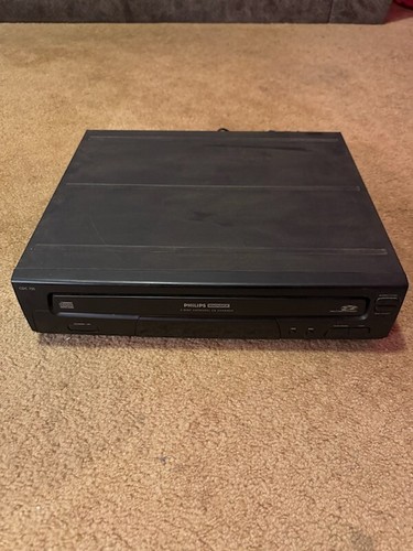 **UNTESTED** Philips Magnavox CDC-735 5 Disc Carousel CD Changer **NO ...