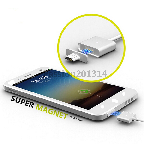Universal Micro USB Magnetic Charger Cable For Android SAMSUNG HUAWEI ...