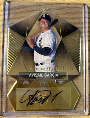 2014 Topps Supreme AVISAIL GARCIA Supreme Styling Die-Cut Autograph #SS ...