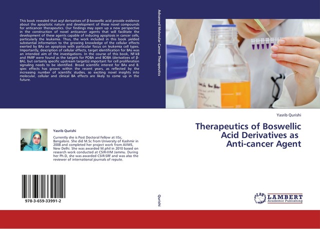 Therapeutics of Boswellic Acid Derivatives As Anti-Cancer Agent von ...