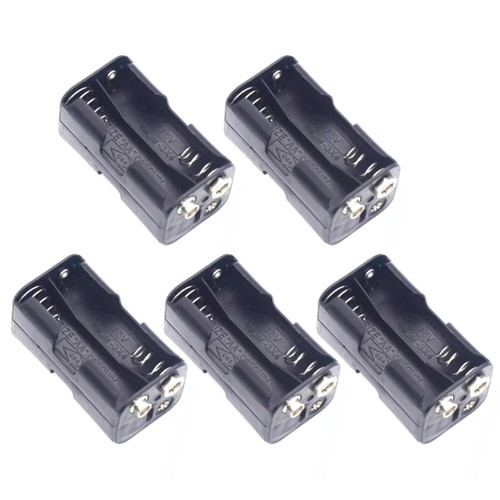 5pcs 4xAA Battery Holder Highly Strength Case Box Convenient for Daily ...