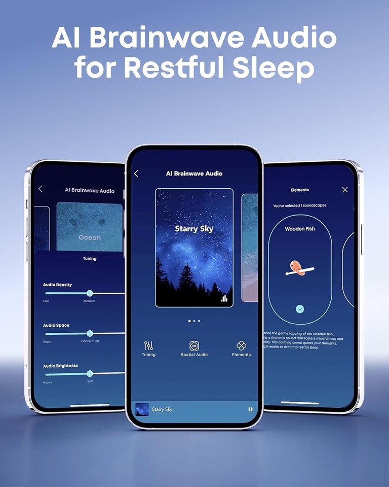 Soundcore Sleep A30+Eye Mask, Smart Active Noise Cancelling Sleep ...