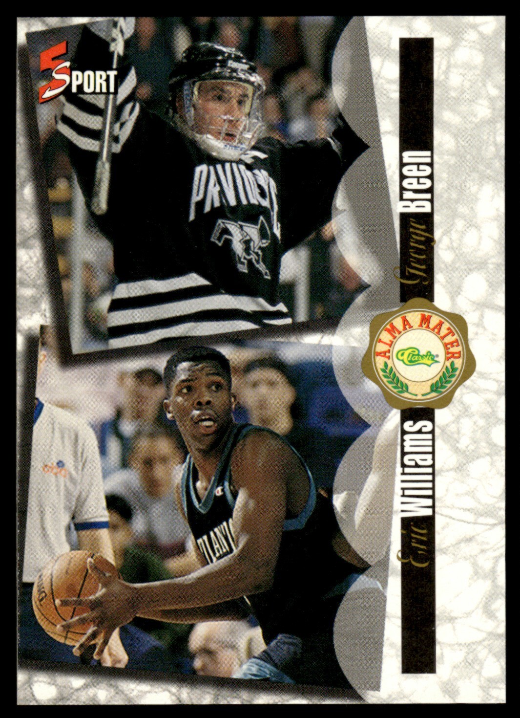 1995-96 Classic 5-Sport #189 George Breen/Eric Williams Rookie ...