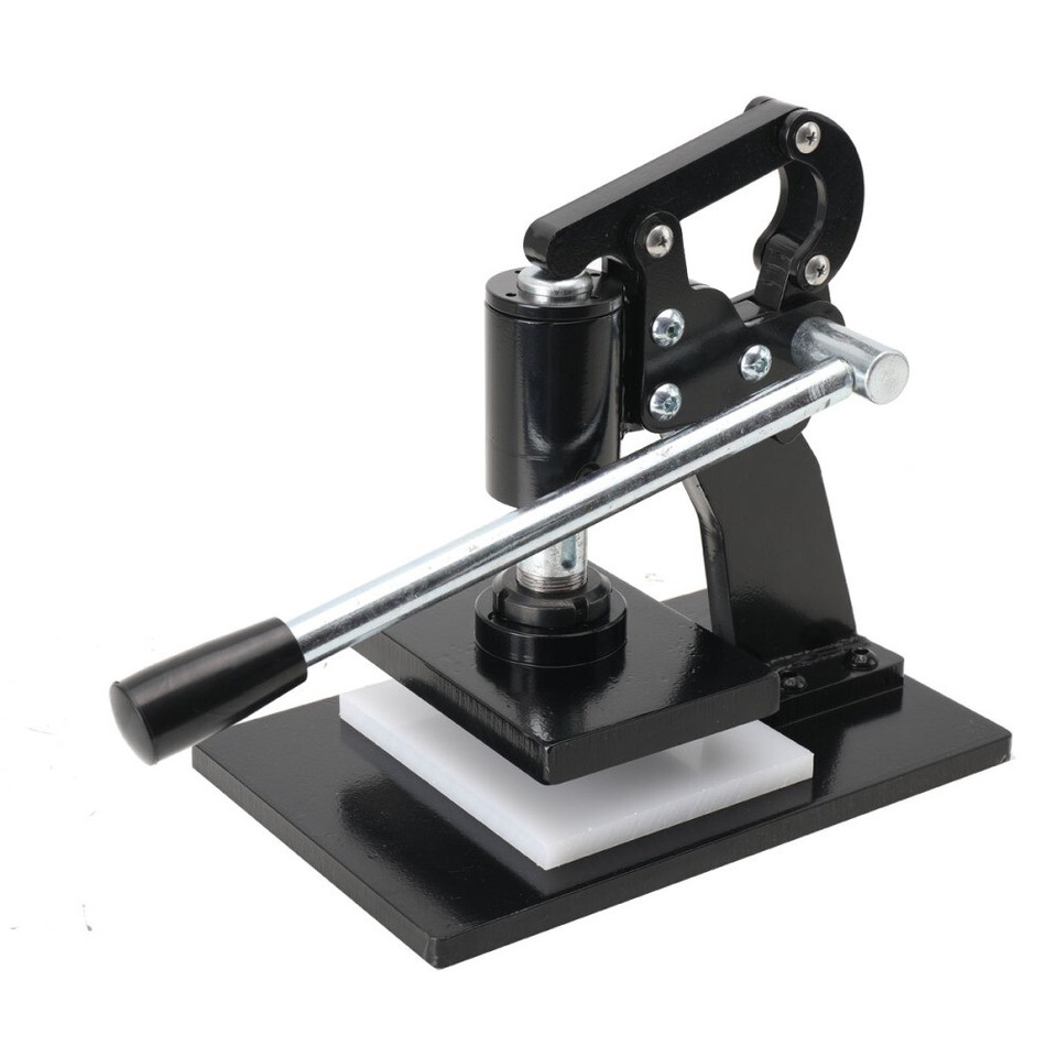 Hand Press Embossing Sampling Punching Machine Manual Leather Cutting ...