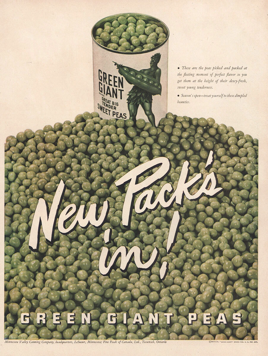 Green Giant Peas