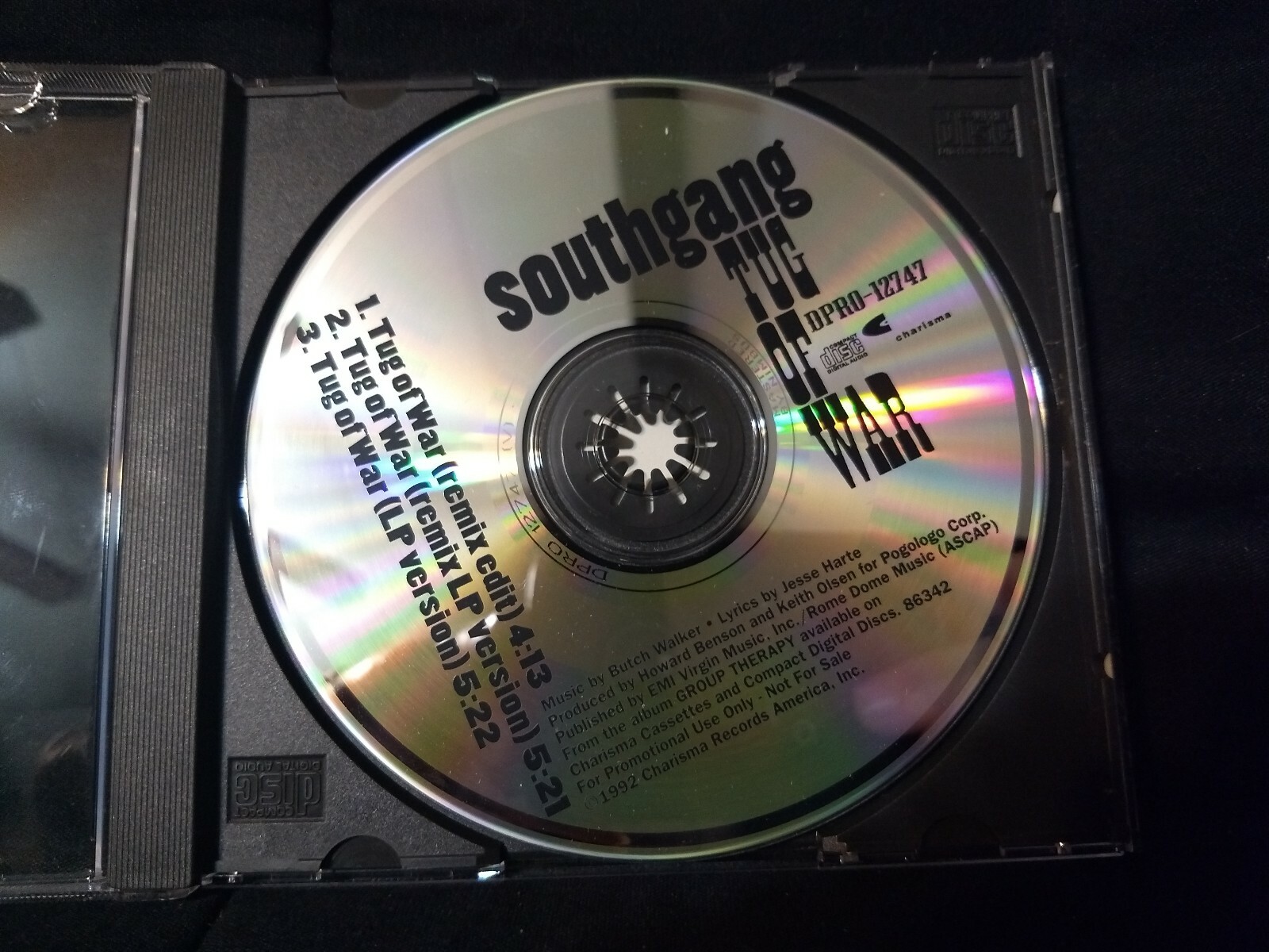 Southgang Tug Of War Advance CD Promo Single Rare DPRO-12747 | eBay