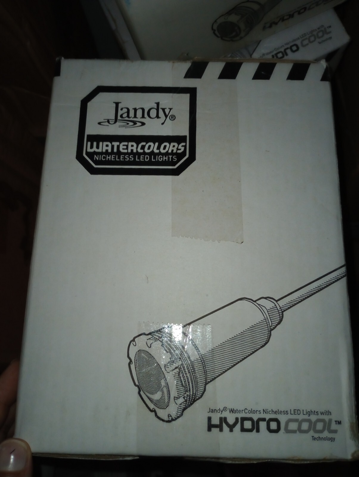 Zodiac Pool Systems JLU4C24W100 24w 12v 100' Rgbw Nicheless Led Light ...