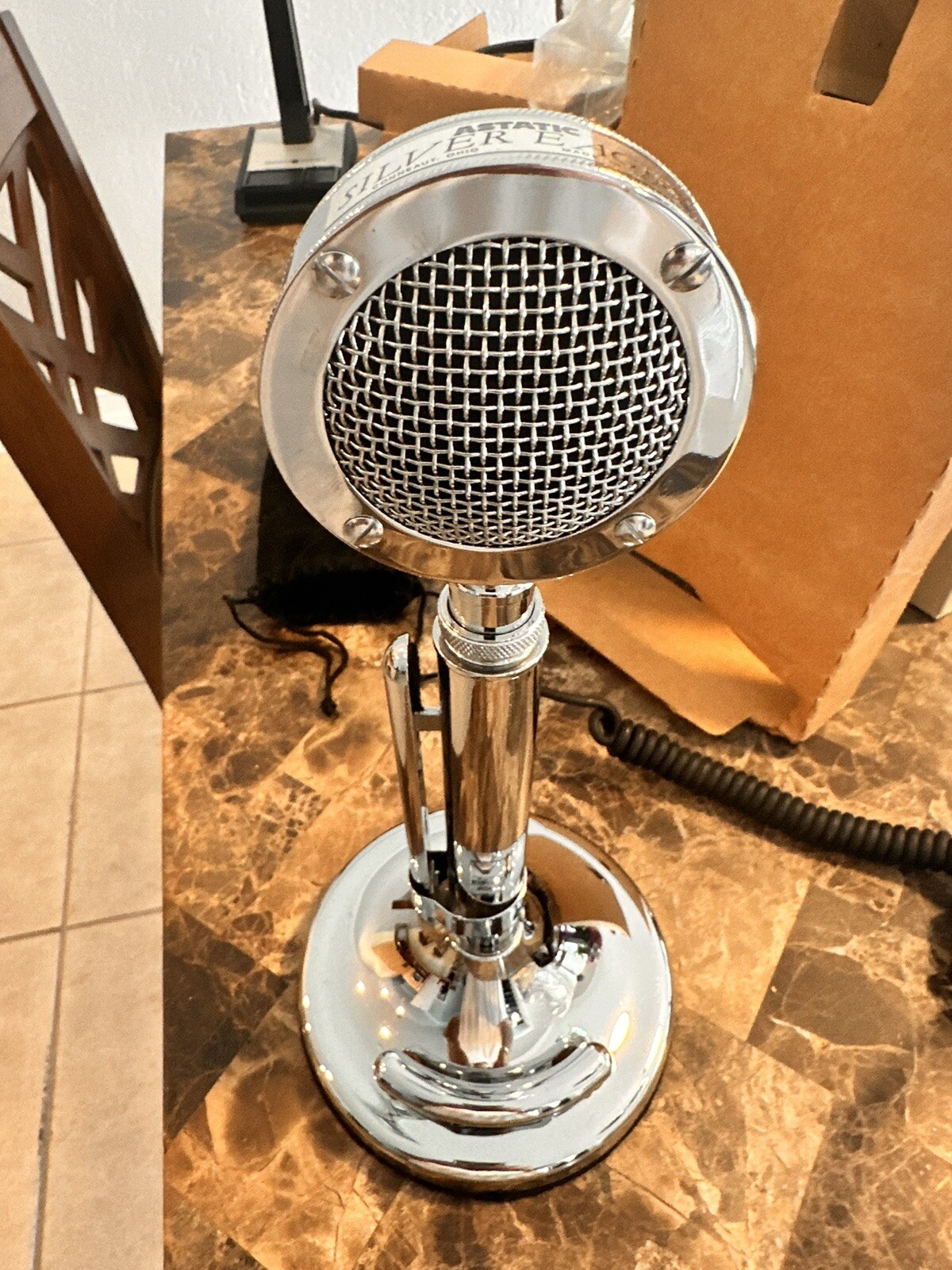 Astatic Silver Eagle D-104 T-Up-9-D104.OEM Box And Paper Work. | eBay