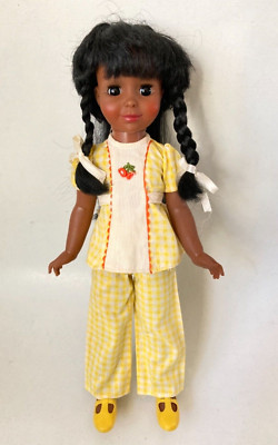 Vintage Ideal African American Tara Doll 15" Crissy Family Exc Original ...
