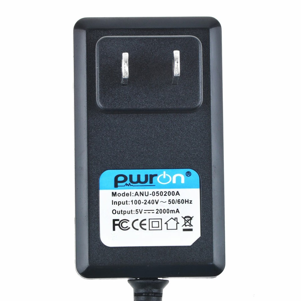 PwrON 5V 2A AC Adapter Wall Charger for Nextbook Premium 8 HD NX008HD8G ...