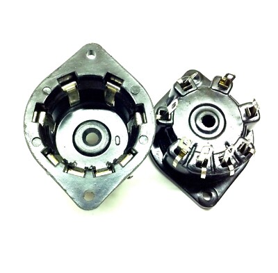 8 Pin Side contact Valve Tubes Socket For AZ1, AD1 EF9, ECH3, etc. | eBay