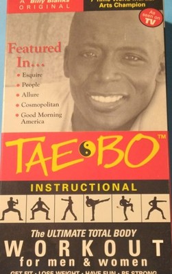 Tae Bo Instructional The Ultimate Total Body VHS tape | eBay
