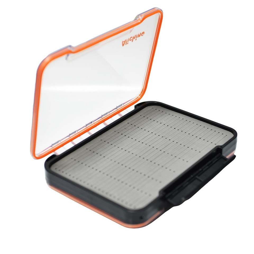 Fly Box for Fly Files Ice Jig Box Two Sided Waterproof Fly Fishing Box ...