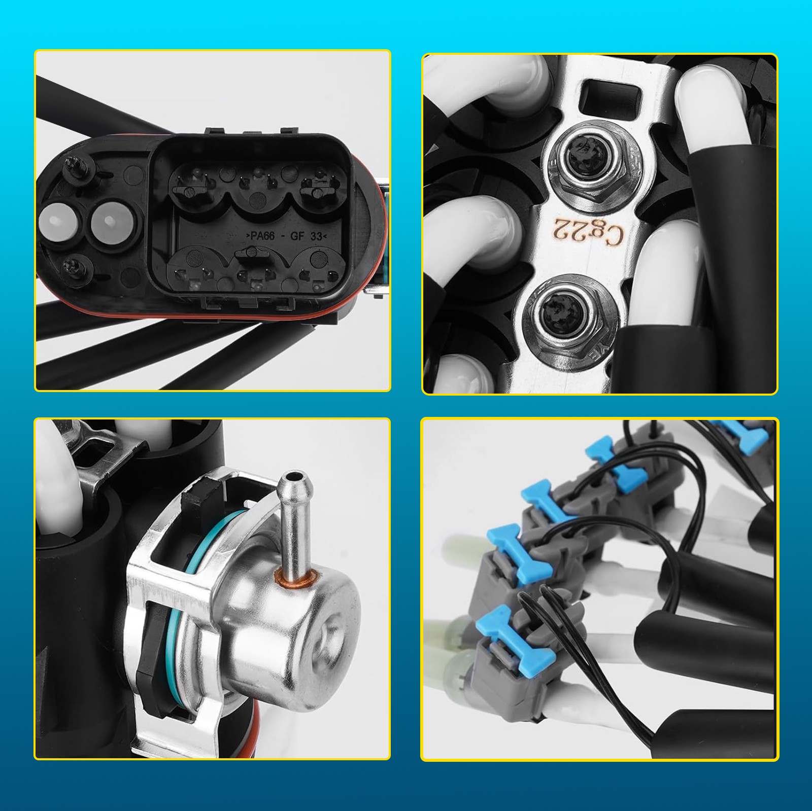 Spider Vortec Fuel Injector For Chevy GMC Pickup Truck 5.0L 5.7L FJ504 ...