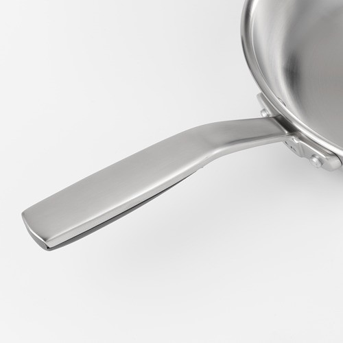IKEA SENSUELL 603.245.44 — 28 cm Stainless Steel Frying Pan, Durable ...