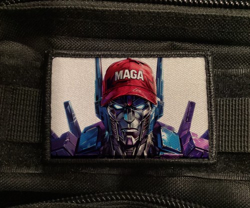 Maga Tron Trump Patch Transform Megatron Morale Tactical Hook [sub] | eBay