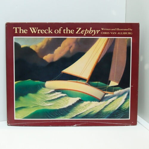 Chris van Allsburg "The Wreck of the Zephyr" Children's book [c.1983 ...
