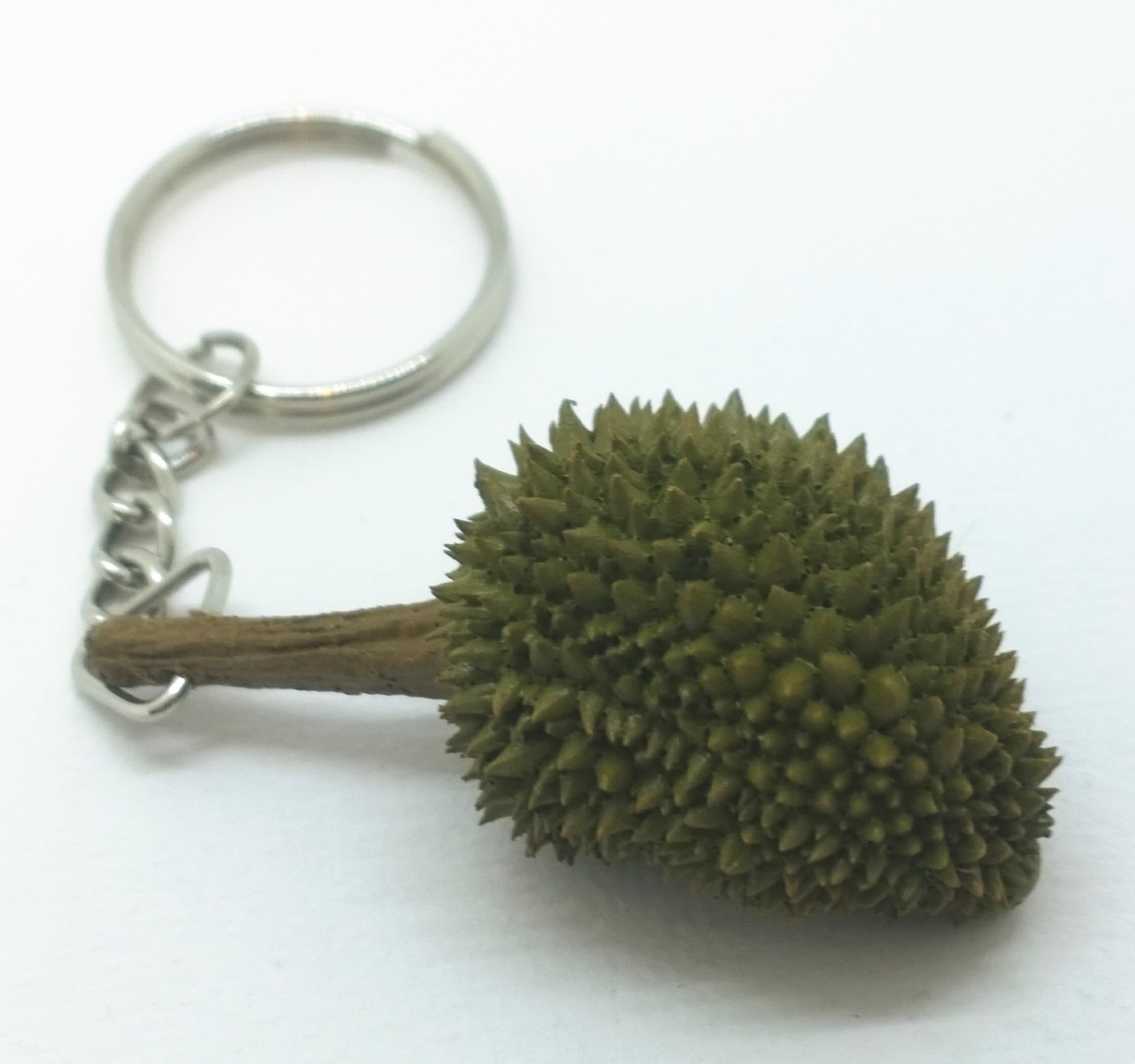 Durian Handmade real fruit keyring Thailand Trip keychain Kitten gifts ...