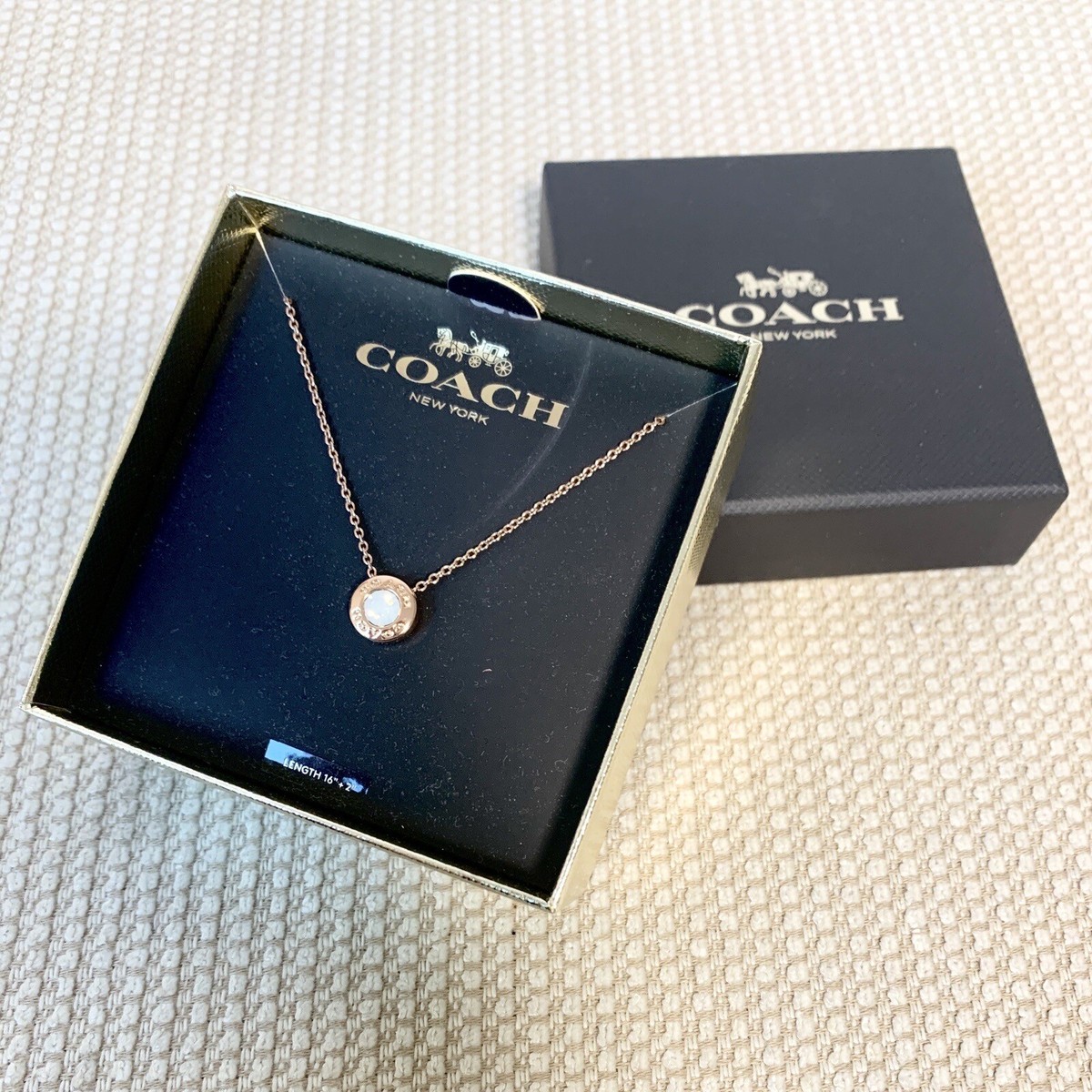 Coach Diamond Necklace Disney Crislu Necklace Cinderella Pavé