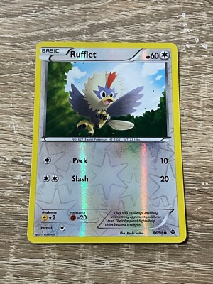 Rufflet 86/98 - Emerging Powers - Common - Reverse Holo - Pokemon Card ...