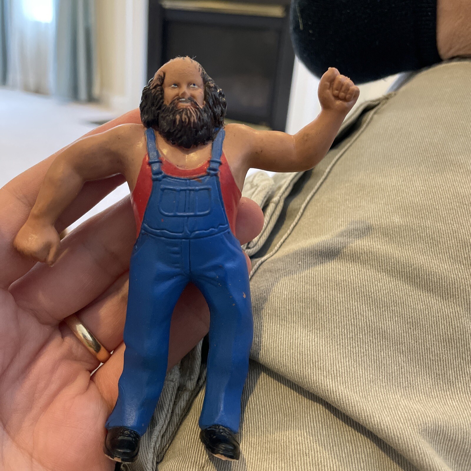 WWF (LJN, 1985) HILLBILLY JIM Action Figure BENDIES 4" Vintage WWE | eBay