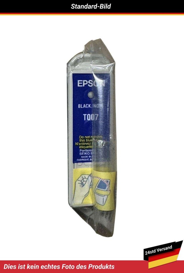 C13T00740110 Epson Stylus Photo 1280 Black Ink Cartridge 8715946359762 ...