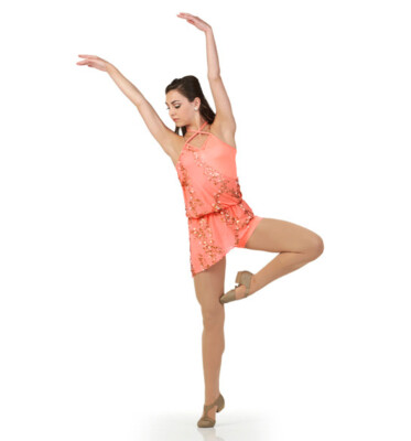 Group Lot 9 Adult Large PEACH Aphrodite Dance Dress Costume | eBay