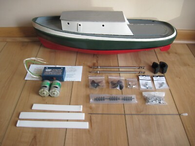 Dumas Little Shelly Foss Tug Boat Kit # 1206, All Hardware / Deck ...
