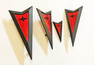 NEW! 06-09 Pontiac Solstice Arrowhead Arrow Emblem Badge Kit 4pcs Set ...