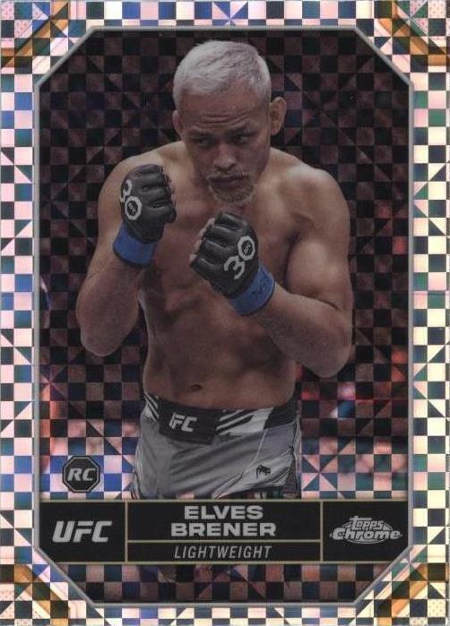 2024 Topps Chrome UFC - Elves Brener #29 X-Fractor (RC) for sale online ...