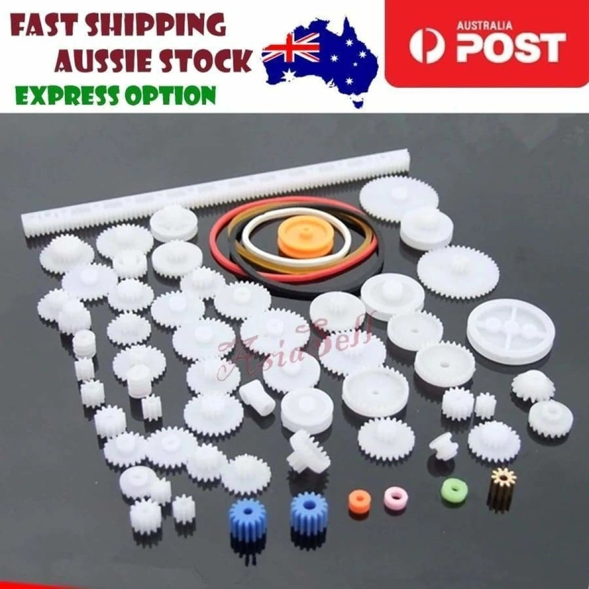 Plastic Gear Set Rack Pulley Belt Worm Single Double Gears For Robot ...