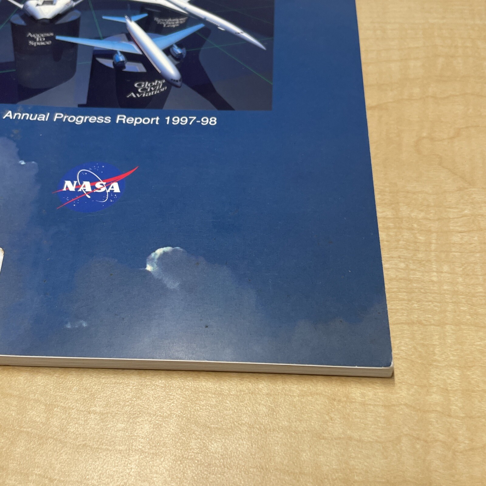 NASA Engineer Owned NASA Annual Progress Report 1997-1998 Space Program KG | eBay