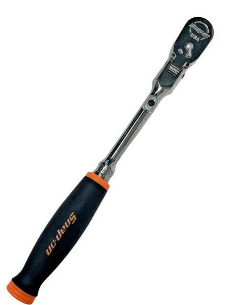 Snap on 3/8" Drive Dual 80 Technology Red Locking Flexhead Ratchet ...