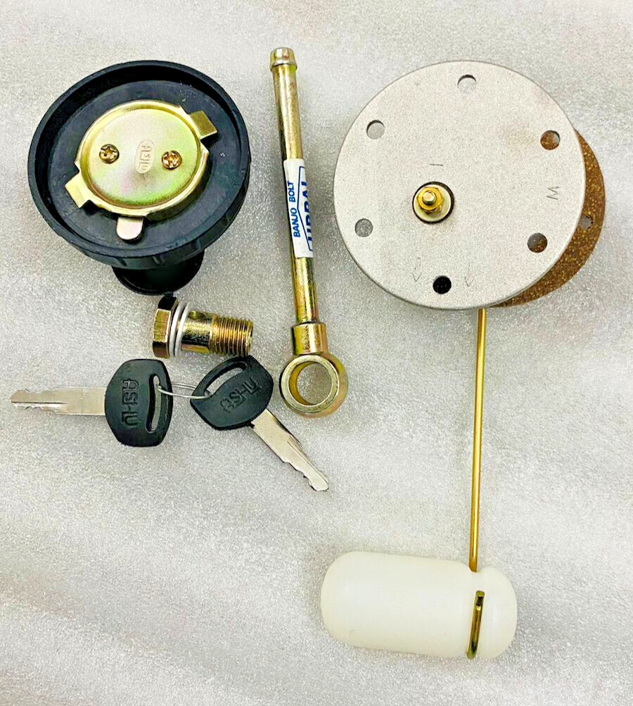 Willys Jeep 46-64 CJ-2A CJ-3A CJ-3B Petrol Tank Cap & Tap+Fuel Sensor+Banjo Nut | eBay