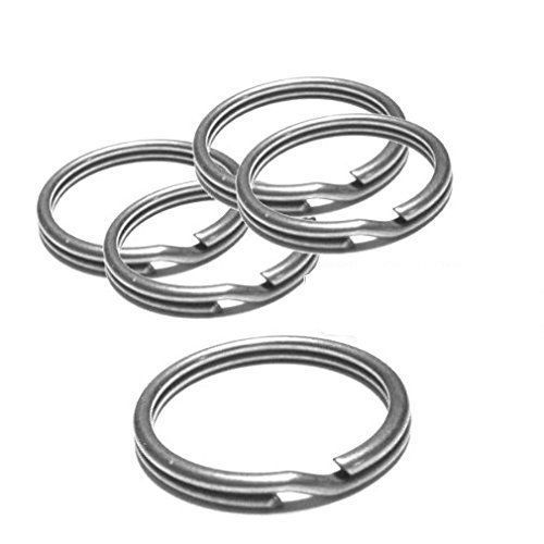 20mm 316 Stainless Steel Key Rings Heavy Duty Split Rings scuba gear ...