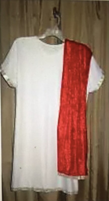 Julius Caesar / Marc Anthony Roman Costume Toga Robe-NEW-36”chest - 2 ...