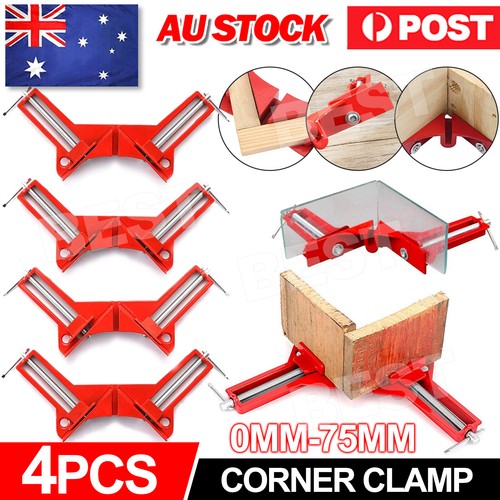 4x Outside Corner Clamp 90 Degree Right Angle Vise Frame Holder Timber ...